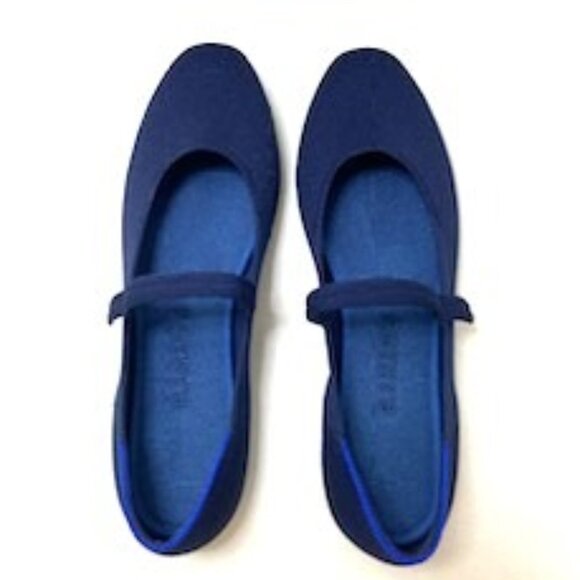 Rothy's | Shoes | Rothys The Square Mary Jane Womens 7 Deep Navy Strap ...